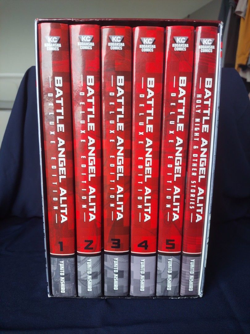 Battle Angel Alita Deluxe Complete Series Hardcover Box Set (English ...