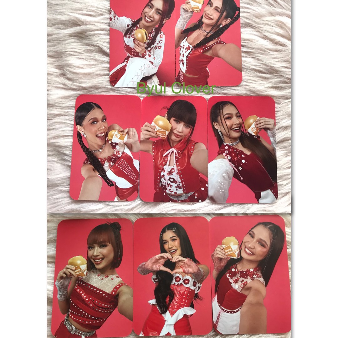 Bini Jollibini Aiah heart Colet Maloi Mikha Jhoanna Gwen Stacey Sheena ...