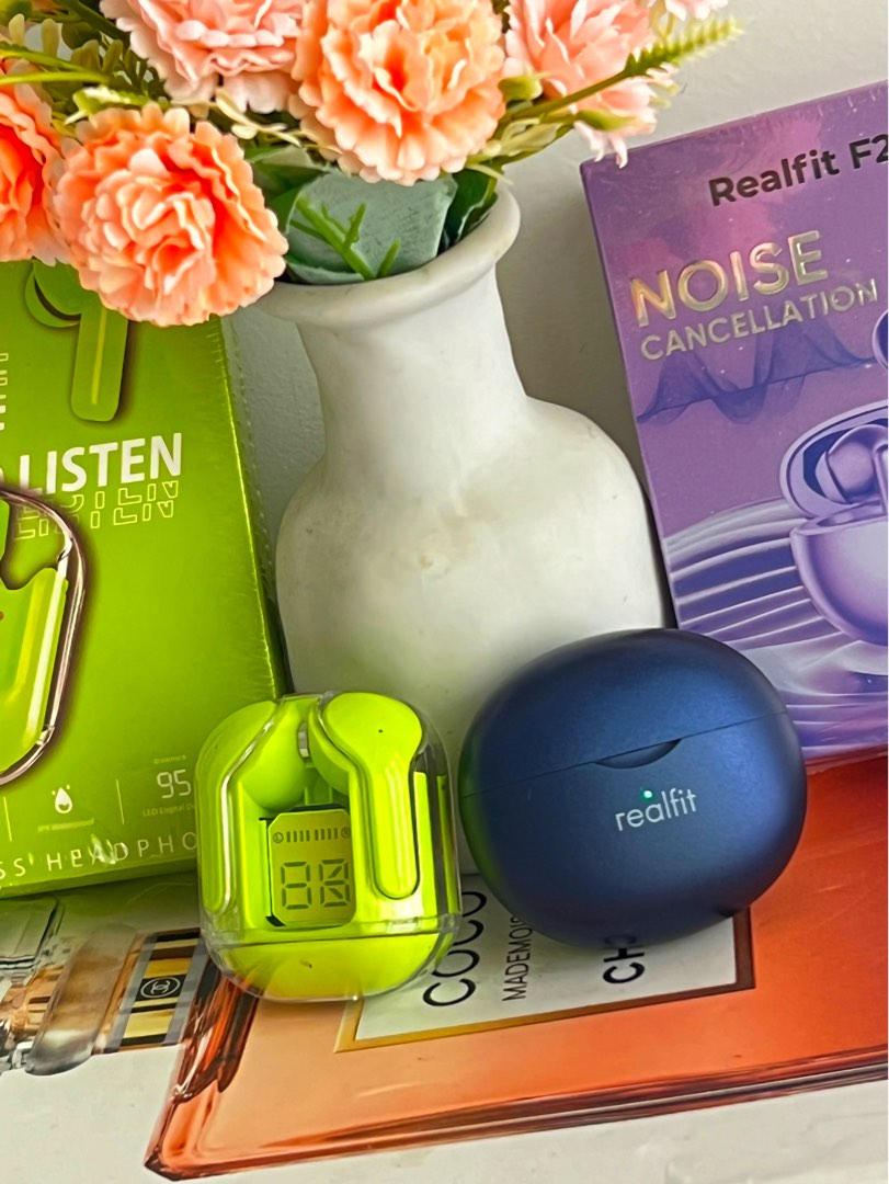 Earphone Bluetooth Realfit F2 MAX (NEW) ANC Active Noise Reduction ...