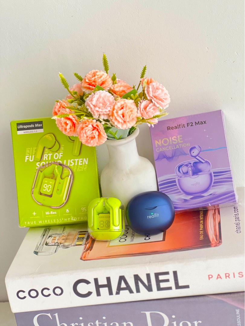 Earphone Bluetooth Realfit F2 MAX (NEW) ANC Active Noise Reduction ...