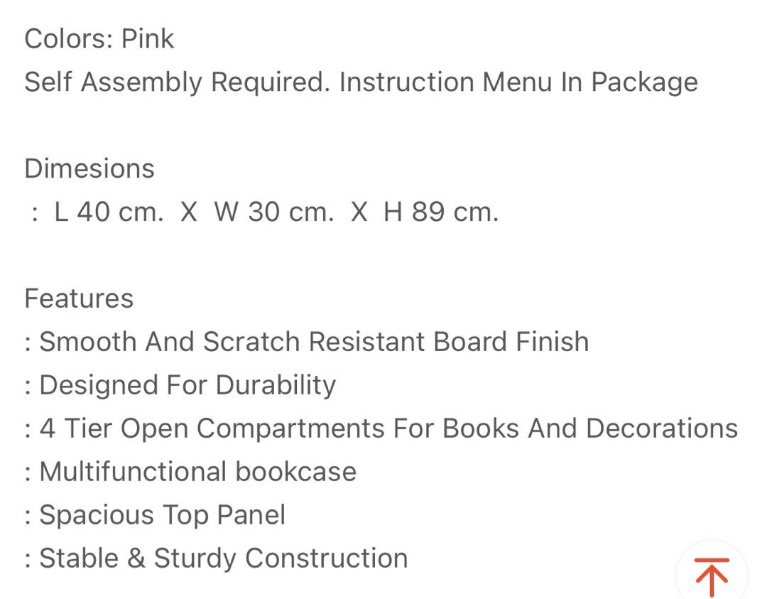 Book Shelf Living Mall Self Assembly Monami Display Shelves Bookshelf ...