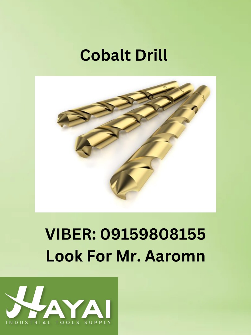 Cobalt Drill, Commercial & Industrial, Construction Tools & Equipment ...