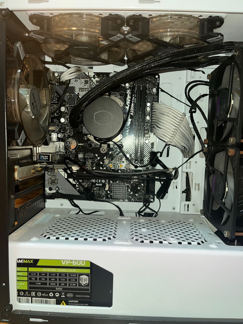 Custom Gaming PC random parts cooling master, Computers & Tech ...