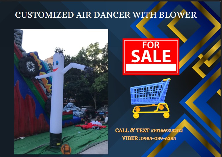 CUSTOMIZED AIR DANCER WITH BLOWER 10FT, Commercial & Industrial ...