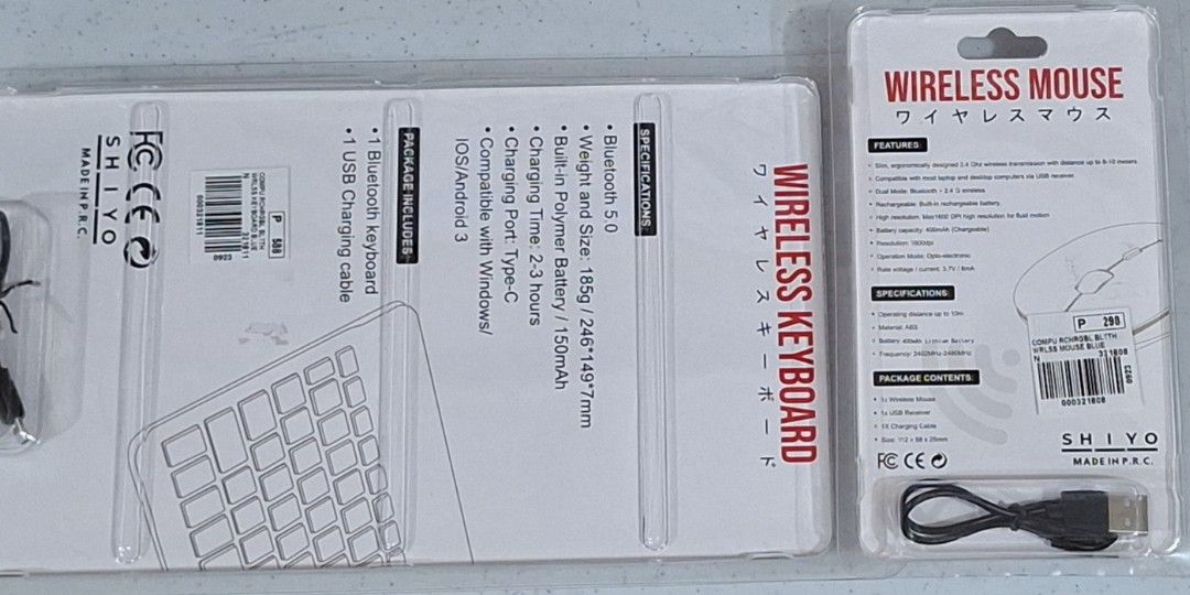 Daiso Keyboard and Mouse SET, Computers & Tech, Parts & Accessories ...