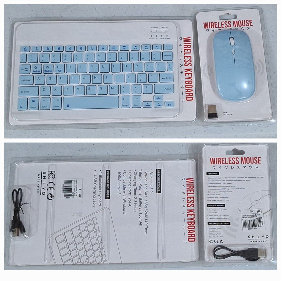 Daiso Keyboard and Mouse SET, Computers & Tech, Parts & Accessories ...