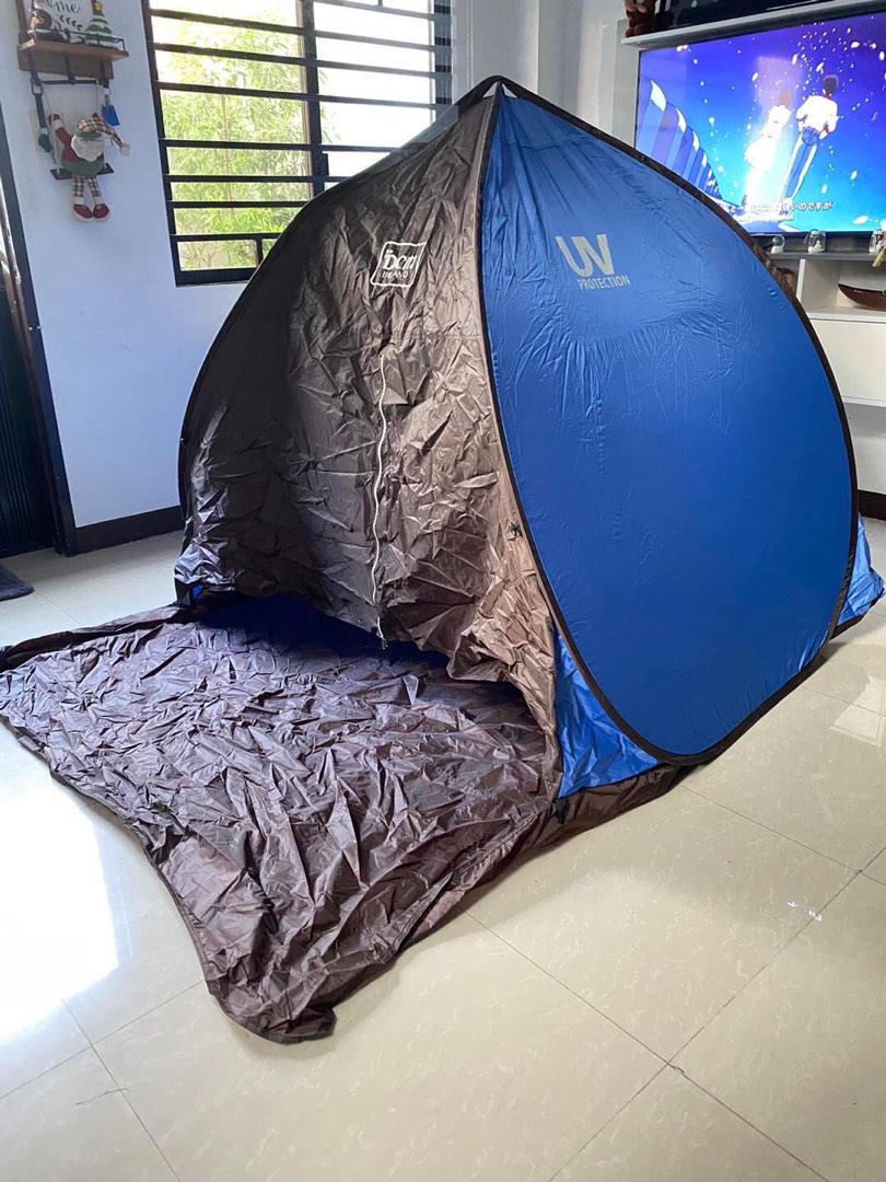 DCM Automatic Pop Up Camping Outdoor Tent Portable Easy Set-Up, Sports ...