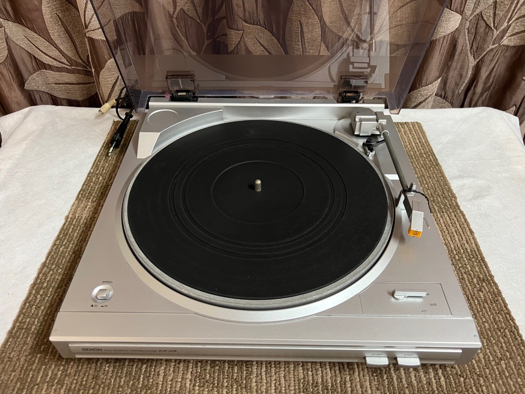 Denon DP-29F Belt-driven Analog Turntable, Audio, Portable Music ...