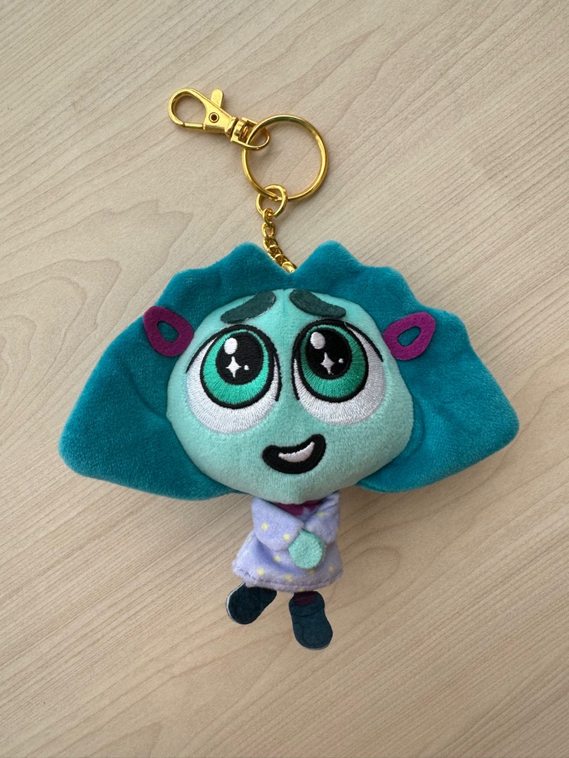 Inside Out 2 - Envy keychain plush, Hobbies & Toys, Toys & Games on ...