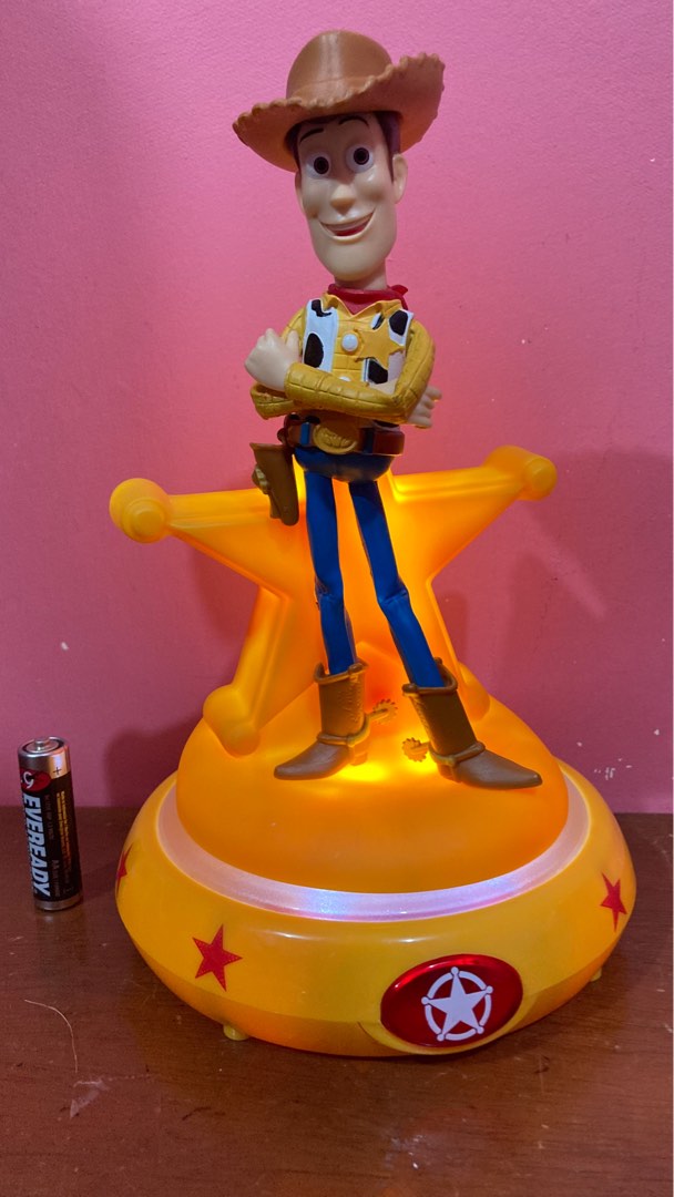 disney pixar toy story night life sheriff woody, Hobbies & Toys, Toys ...