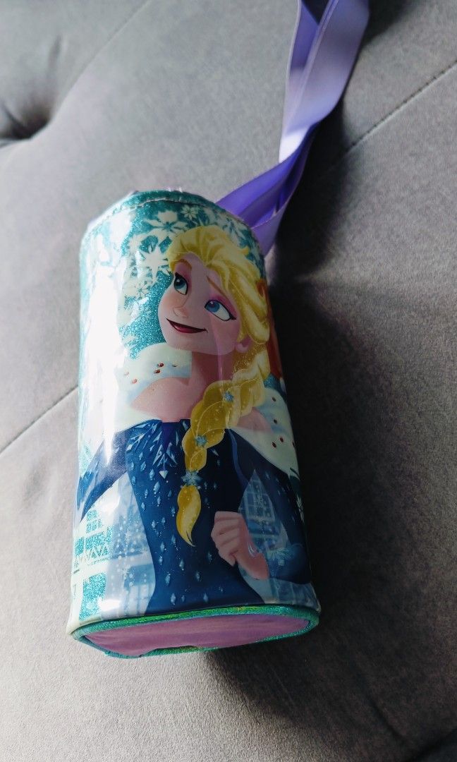 Disney Frozen Elsa Sequin Sling Bag & Olaf Bottle Shoulder Case, Babies ...