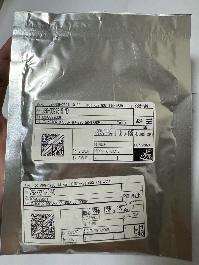 DRV8302DCA Texas Instruments (TI) BLDC Motor Driver, Car Accessories ...