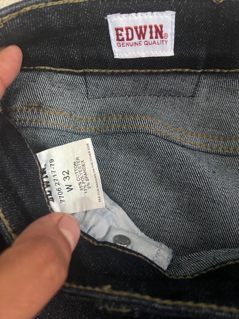 Edwin 506 Slim Fit, Men's Fashion, Bottoms, Jeans on Carousell