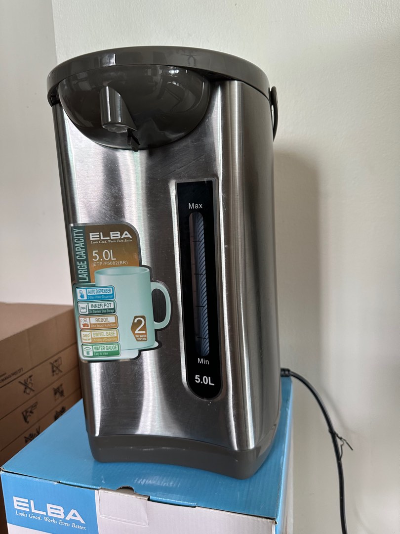 ELBA THERMO POT 5L, TV & Home Appliances, Water Heater & Instant ...