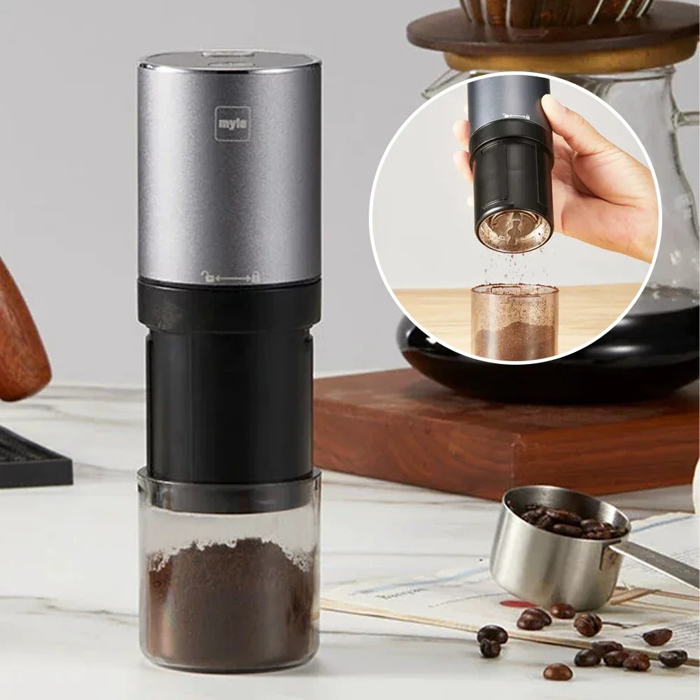 Electric Coffee Grinder Mini Portable Coffee Bean Grinder Stainless ...