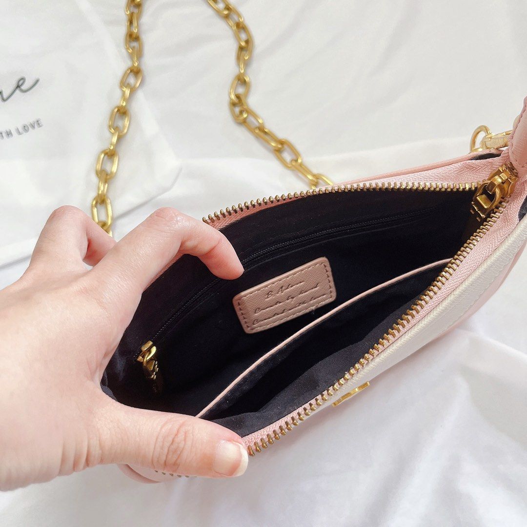 *Free Shipping* B.Adore Authentic Pink & Cream Dual-Color Classic Women ...