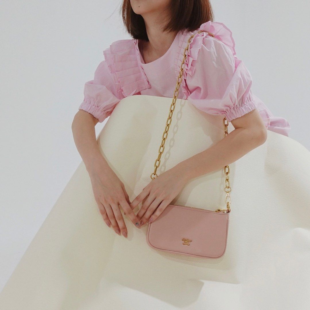 *Free Shipping* B.Adore Authentic Pink & Cream Dual-Color Classic Women ...