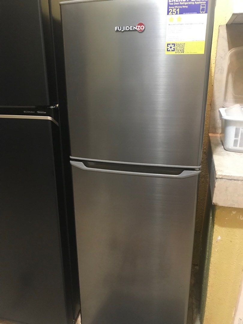 Fujidenzo 2 Door Refrigerator 6 Cubic, TV & Home Appliances, Kitchen ...