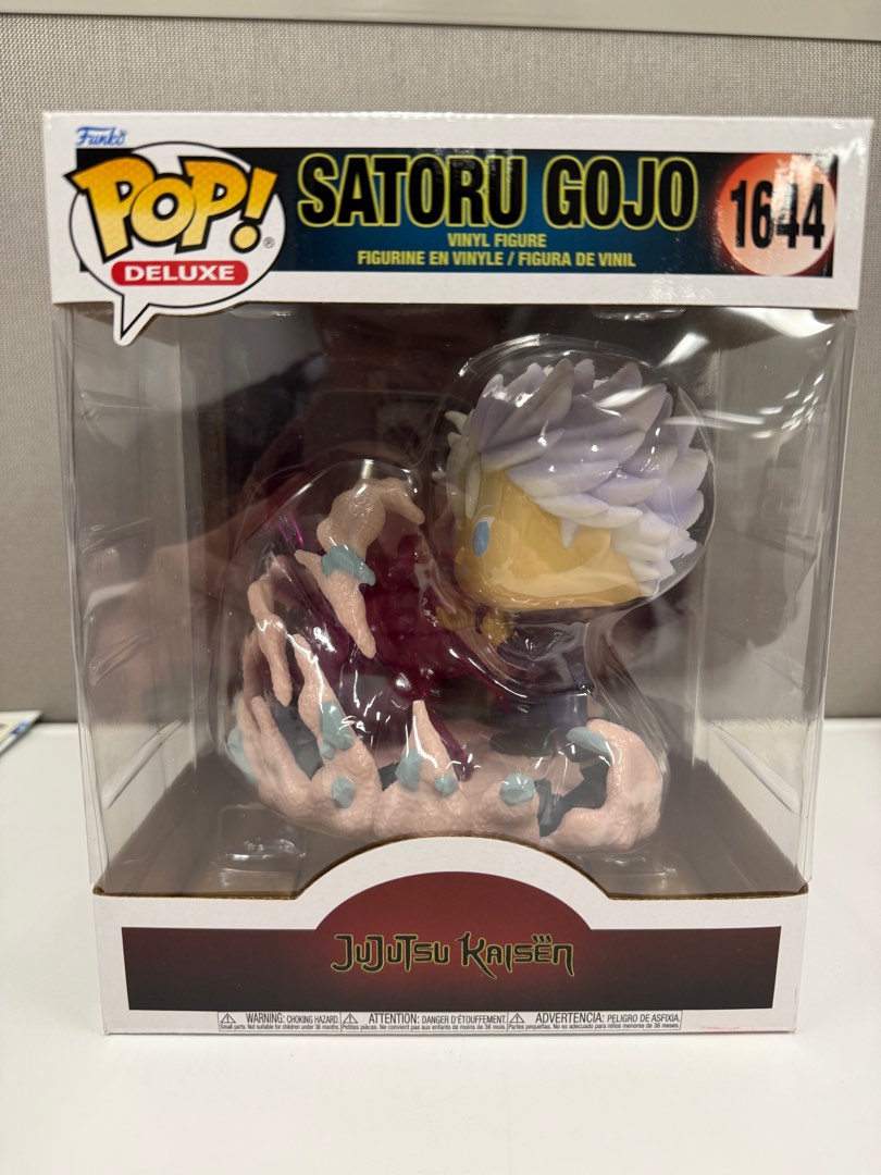 Funko POP 1644 Satoru Gojo - Jujutsu Kaisen 咒術廻戰 五条悟 五條悟, 興趣及遊戲, 玩具 ...