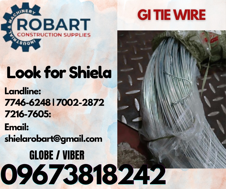 GI TIE WIRE, Commercial & Industrial, Construction Tools & Equipment on ...