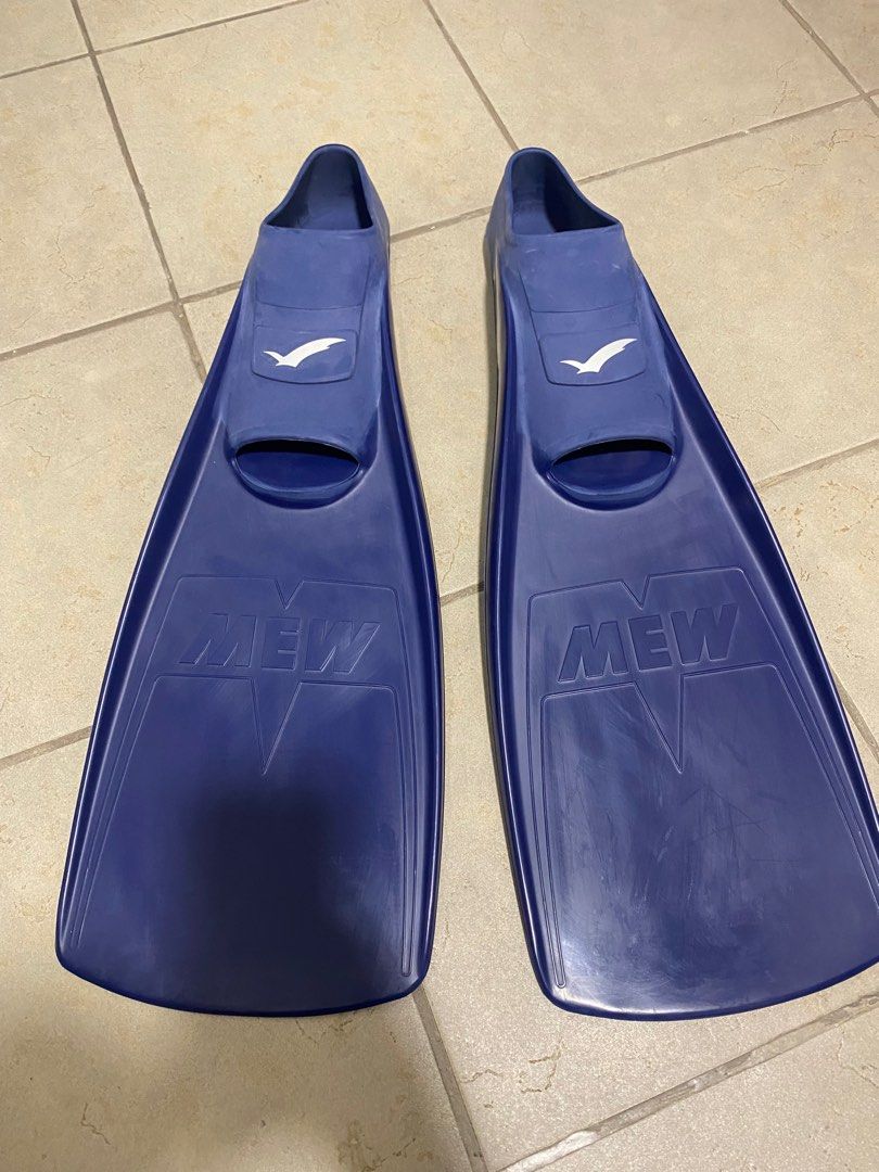 Gull Mew Scuba Diving Full Foot Fin - Scuba Diving Equipment, Sports ...