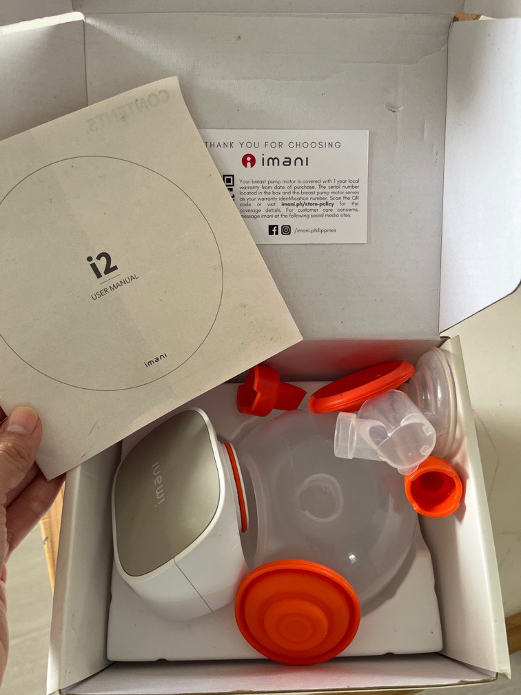 imani i2 - electric breast pump (with free Mom & Baby manual pump ...