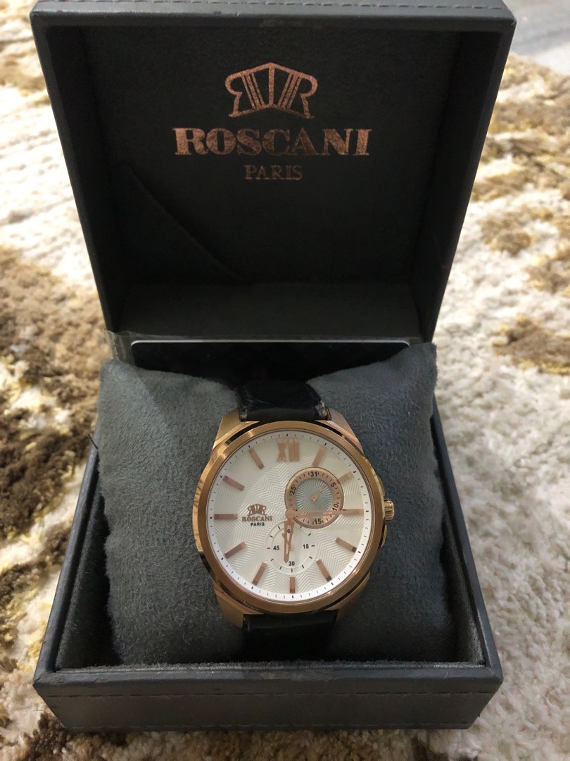 Jam tangan Roscani, Men's Fashion, Watches & Accessories, Watches on ...