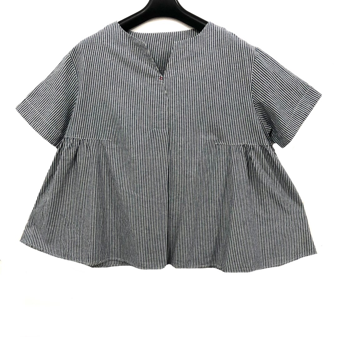 Japanese Artisans Linen Blend Wide Style Tops, Women's Fashion, Tops ...