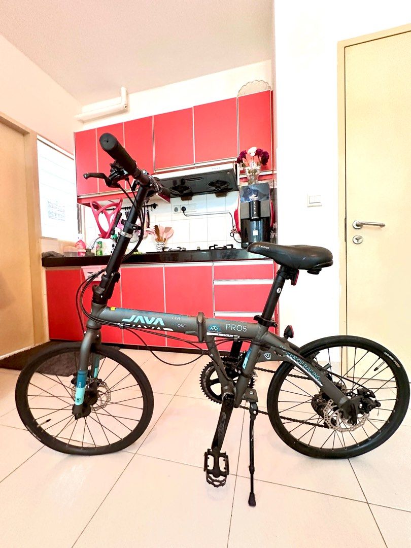 Java Pro 5 Folding Bike, Sports Equipment, Bicycles & Parts, Bicycles ...