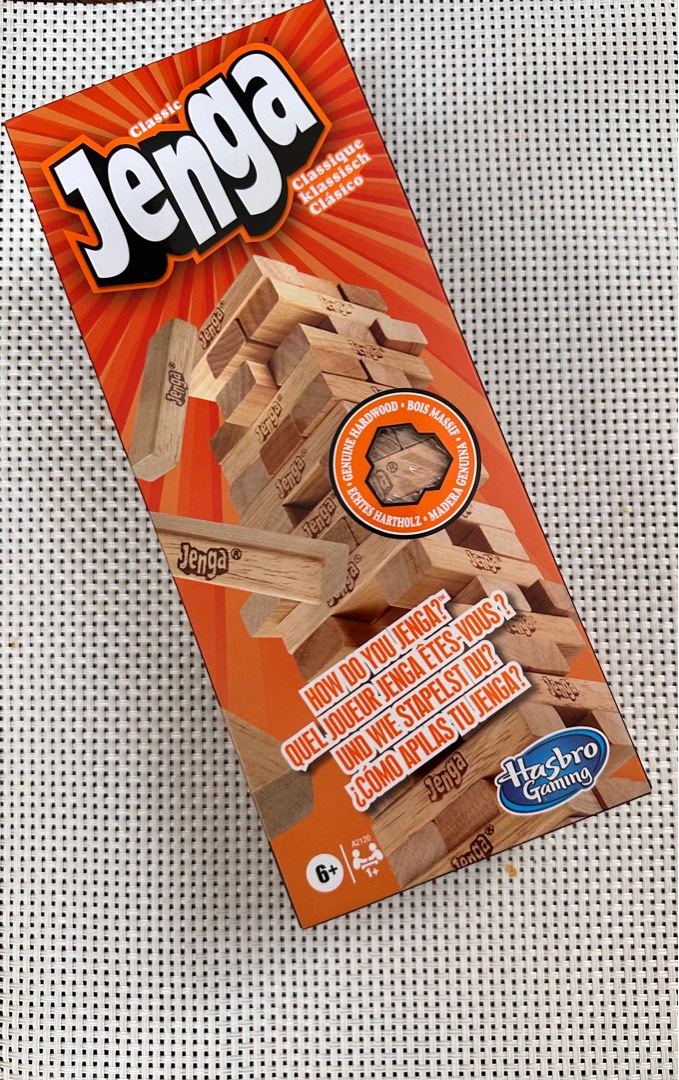 Jenga Classic Brand New, Hobbies & Toys, Toys & Games on Carousell