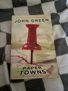 PAPER TOWNS BY JOHN GREEN, Hobbies & Toys, Books & Magazines ...