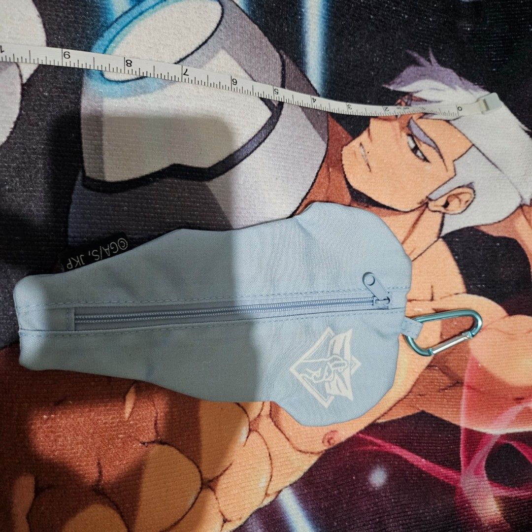 Jujutsu Kaisen Satoru Gojo Chibi Zipper Flat Pouch Keychain Mini Bag ...