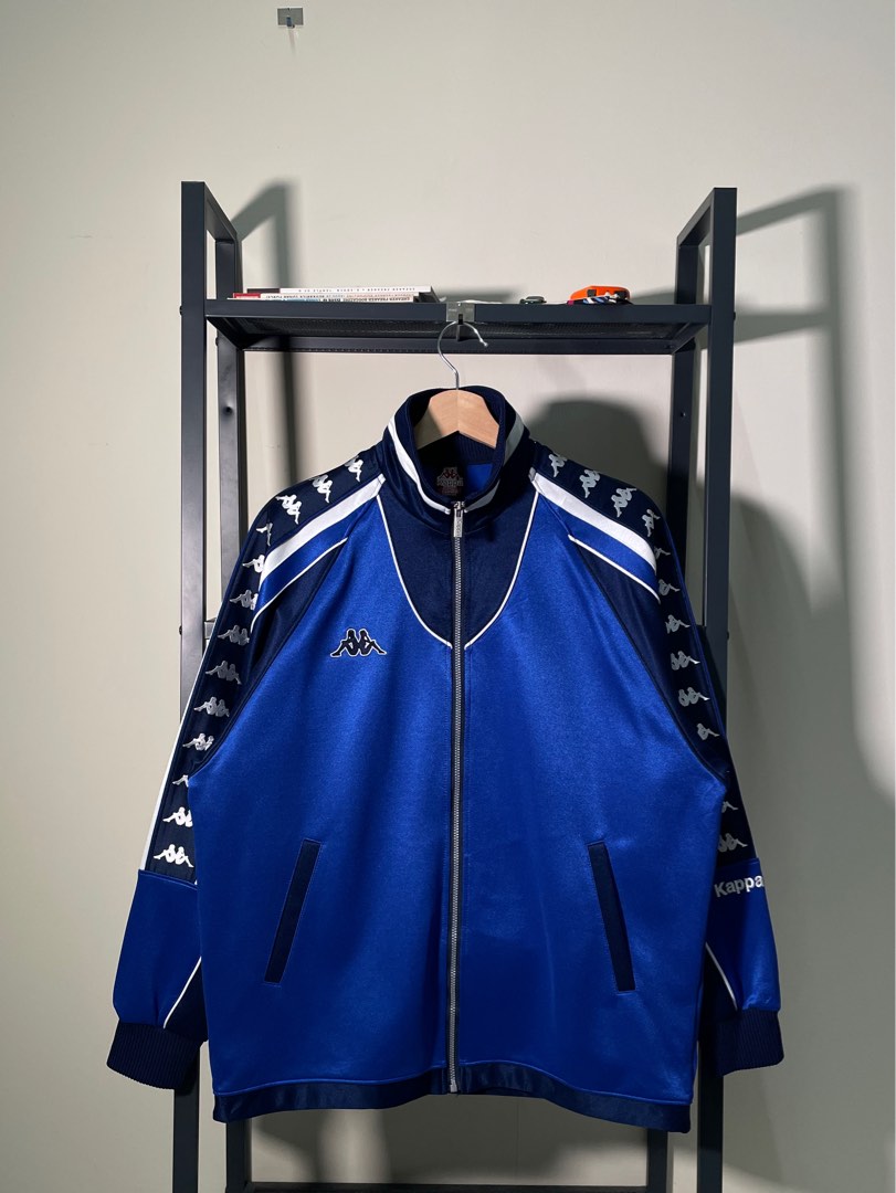 Vintage Kappa Sidetape Zipper Jacket Tracktop , Men's Fashion, Coats ...