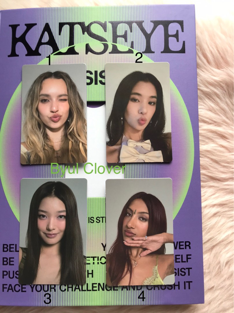 Katseye Sophia Yoonchae Megan Daniela Lara Manon SIS pob pc photocard ...