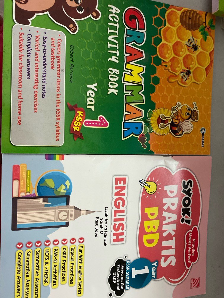 KSSR English Exercise Book Year 1, Hobbies & Toys, Books & Magazines ...