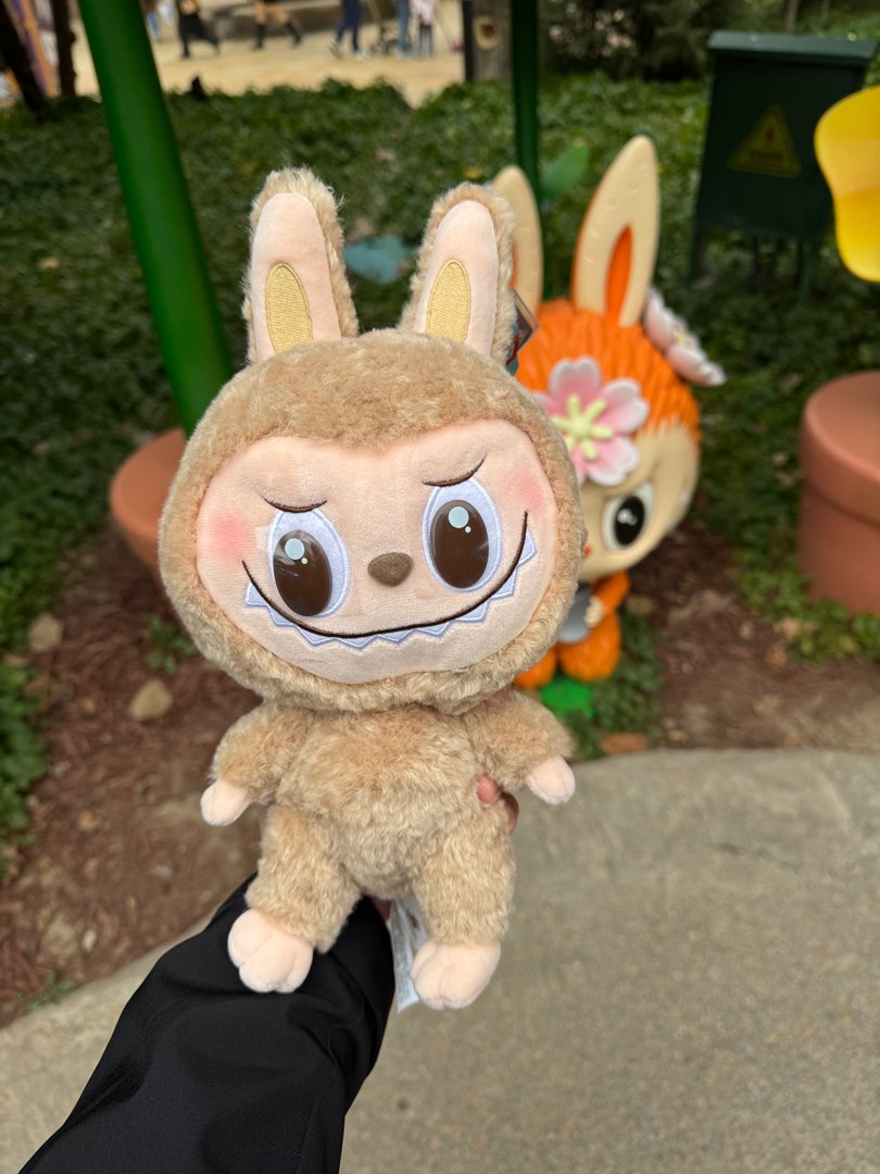 Labubu plushie the monster series toffee (popland beijing exclusive ...
