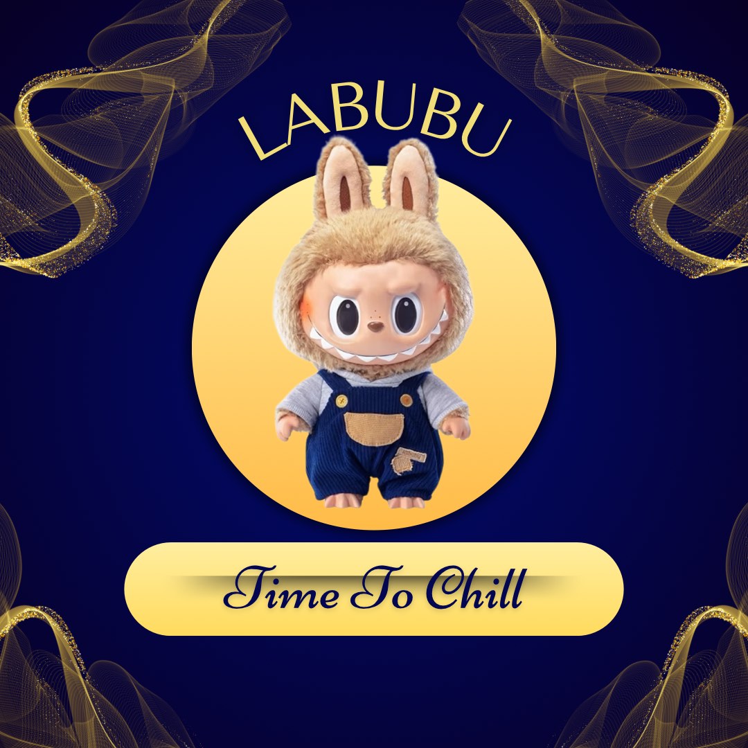 Labubu “Time To Chill”, Hobbies & Toys, Toys & Games on Carousell