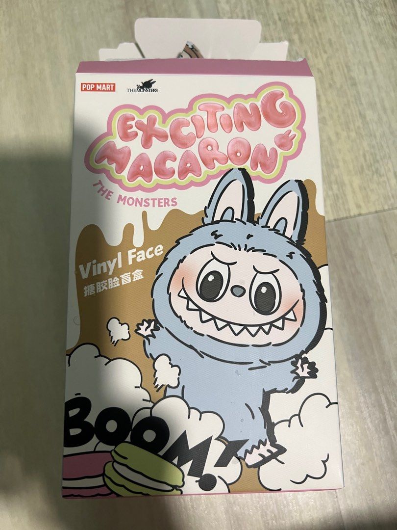 Labubu V1 soy milk macaron, Hobbies & Toys, Toys & Games on Carousell
