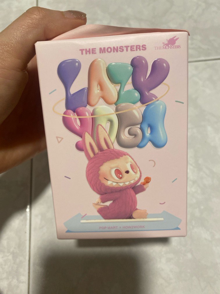 Lazy Yoga Labubu - Americano , Hobbies & Toys, Toys & Games on Carousell