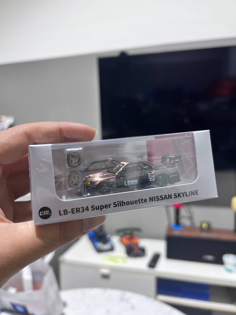 LBWK R34 NISSAN SKYLINE LB-ER34 SUPER SILHOUETTE, Hobbies & Toys, Toys ...