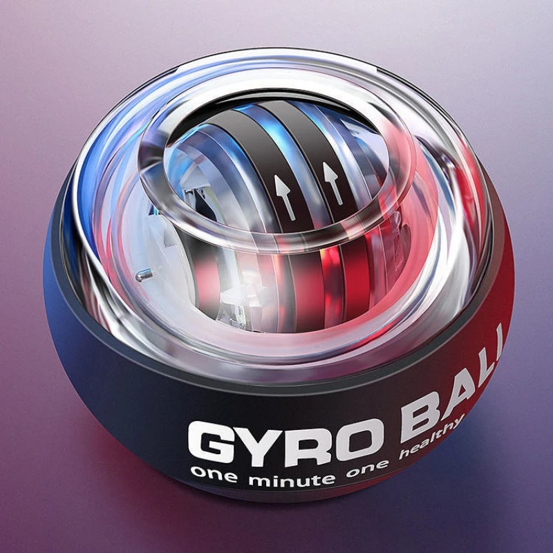 LED Gyroscopic Power Wrist Ball Self-starting Gyro Ball Gyroball Arm ...