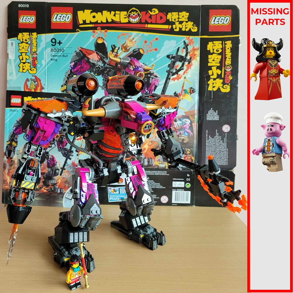 Lego Monkie Kid Demon Bull King 80010 ( Preloved ), Hobbies & Toys ...