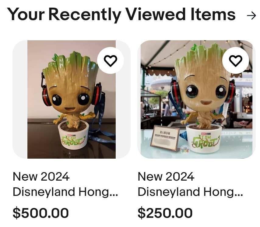 Limited Edition Marvel Groot Popcorn Bucket From Hongkong Disneyland ...