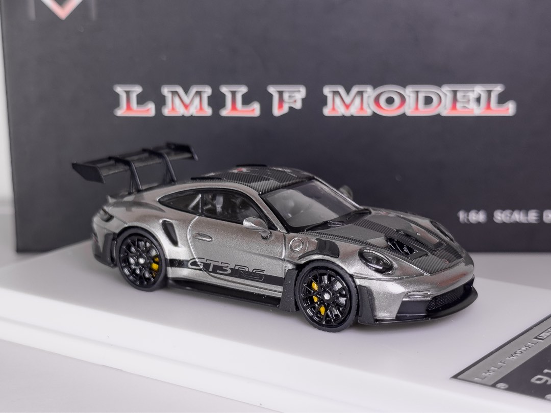 LMLF Porsche 911 992 GT3 RS GT Silver Weissach Carbon 1/64, Hobbies & Toys, Toys & Games on ...