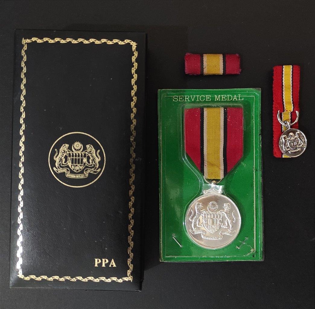 Malaysia General Service Medal - Pingat Perkhidmatan Am (PPA) - Rare in ...