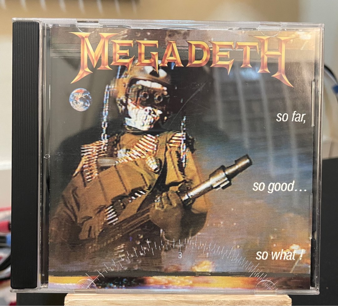 Megadeth - So Far So Good So What / CD *early pressing*, Hobbies & Toys ...