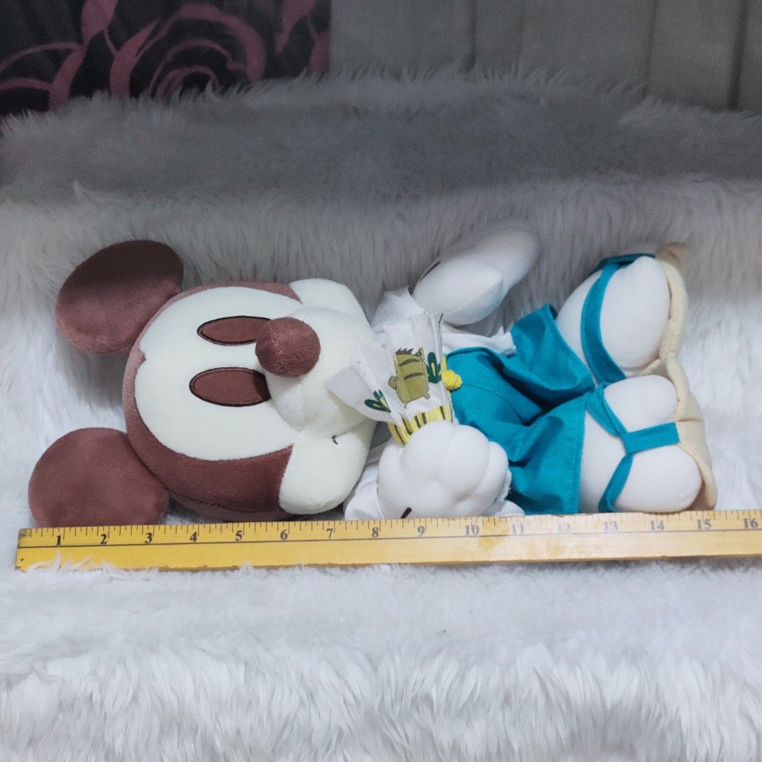 Mickey and Minnie Haruki Style Plush Ver.4 Disney Chibies Japan Rare 15 ...