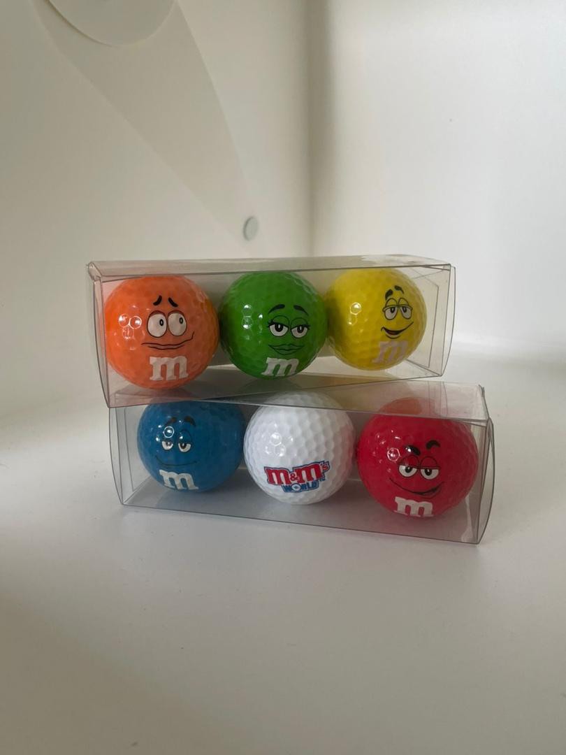 M&Ms Limited Edition Exclusive Golf Balls Collectables, Hobbies & Toys ...
