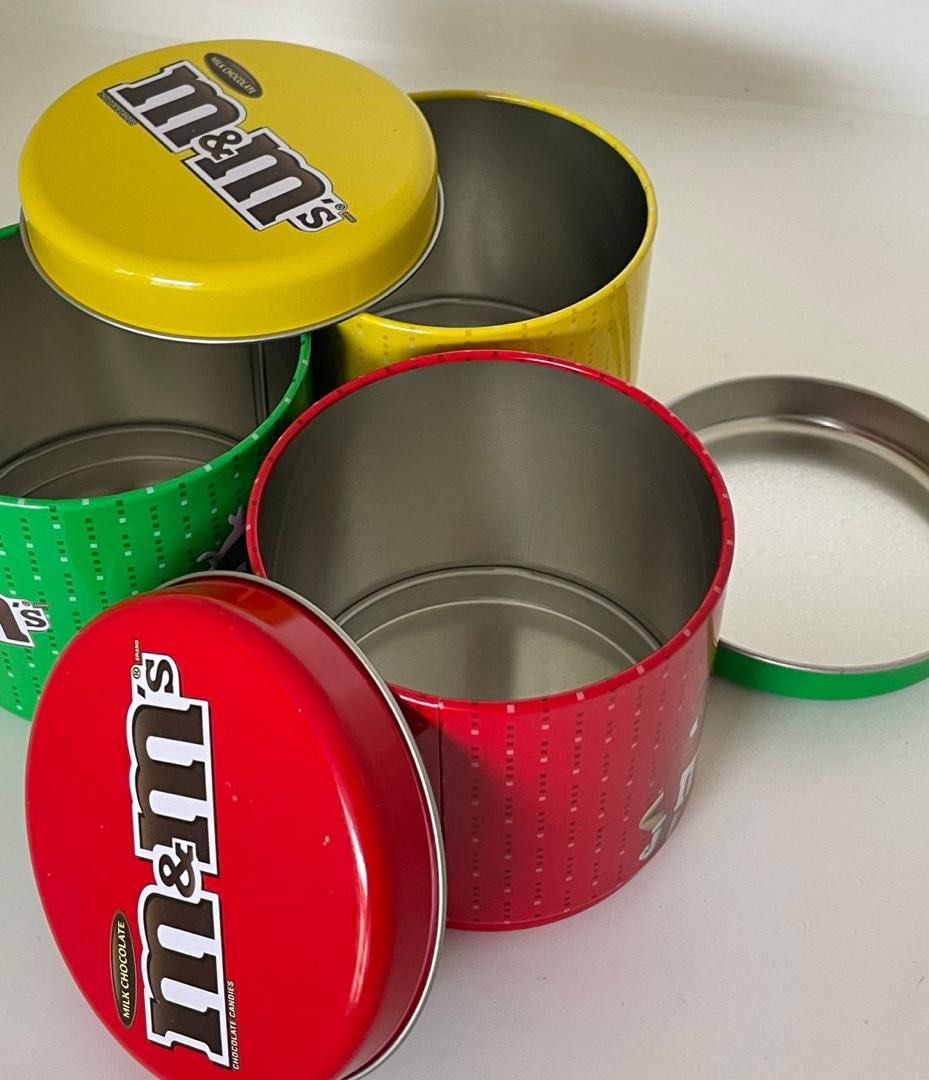 M&Ms Limited Edition Exclusive Logo Tin Collectables, Hobbies & Toys ...