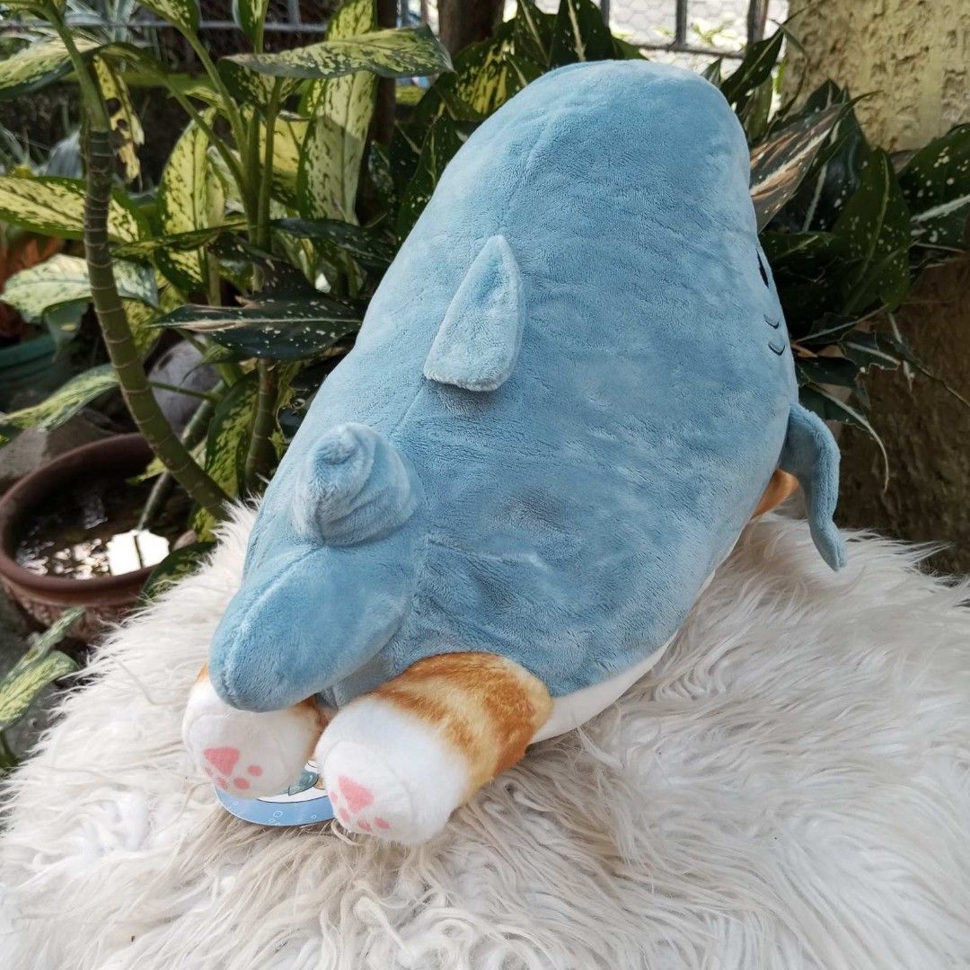MOFUSAND Shark Nyan Kutenko Big Authentic Plush Toy Japan, Hobbies ...